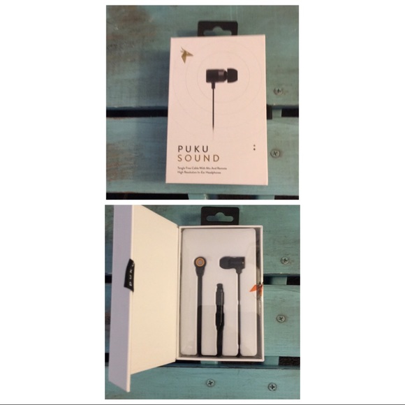 Headphones | Poku Sound Wired Earbuds Wcarrying Case | Poshmark